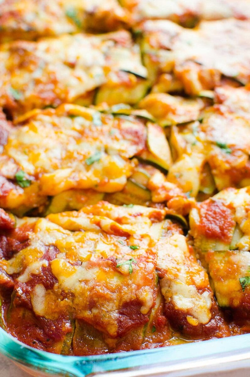 Chicken Zucchini Casserole - iFoodReal.com