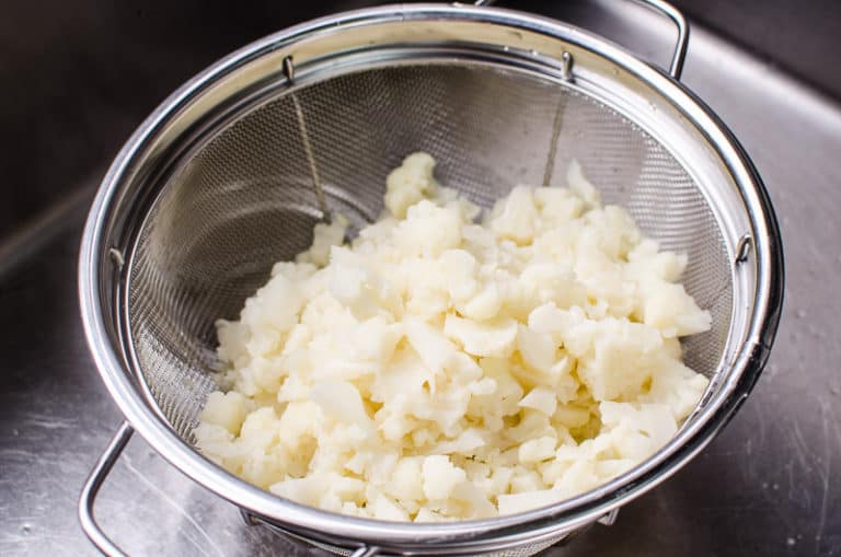Cauliflower Mashed Potatoes - iFoodReal.com