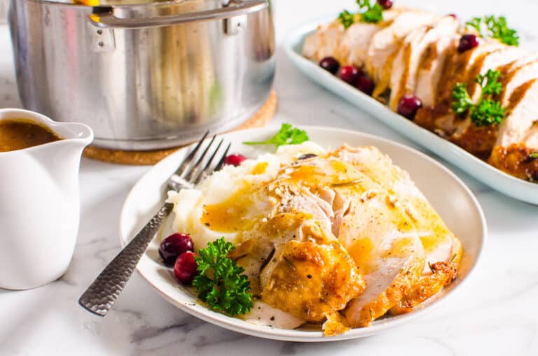 Instant Pot Turkey Breast - iFoodReal.com