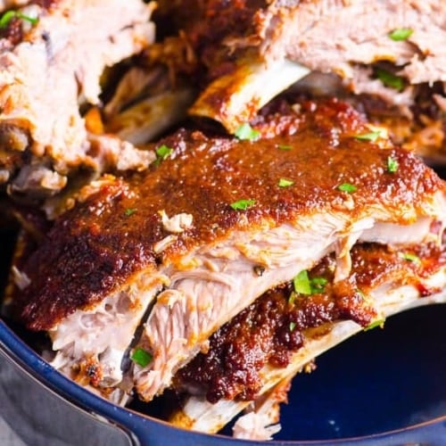 Instant Pot Ribs Recipe - iFoodReal.com