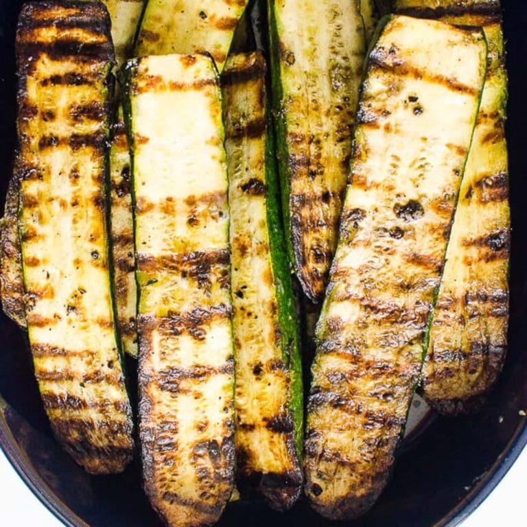 Grilled Zucchini Recipe - iFoodReal.com