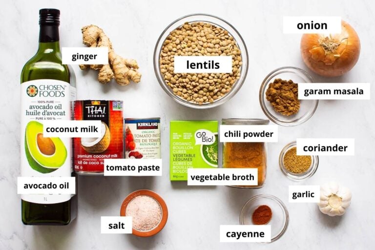 Instant Pot Dal {30 Minute Lentil Curry} - iFoodReal.com