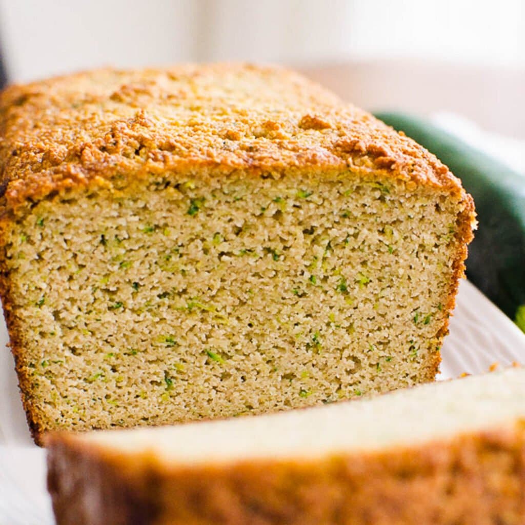 Almond Flour Zucchini Bread - iFoodReal.com