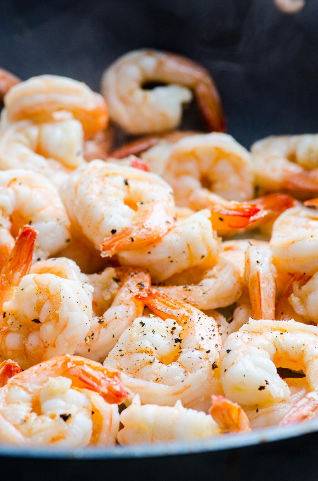Garlic Butter Shrimp, Quinoa and Asparagus {Easy} - iFoodReal.com