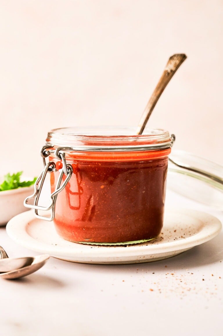 Homemade Healthy BBQ Sauce (20 Minutes) - iFoodReal.com
