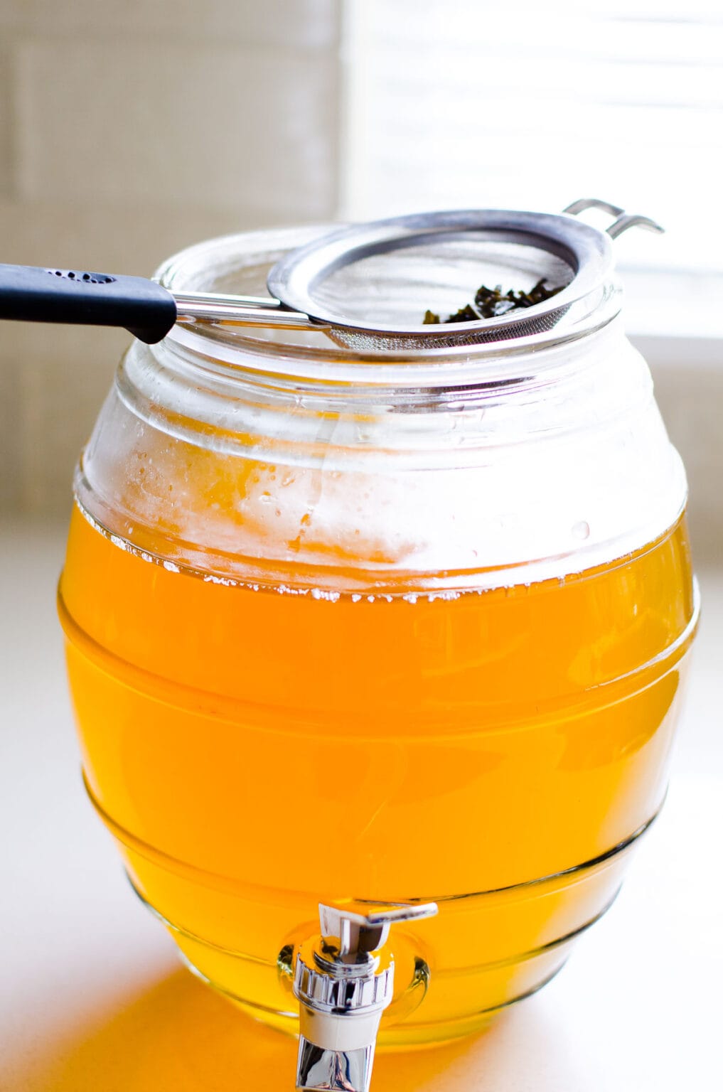 How to Make Kombucha Tea - iFoodReal.com