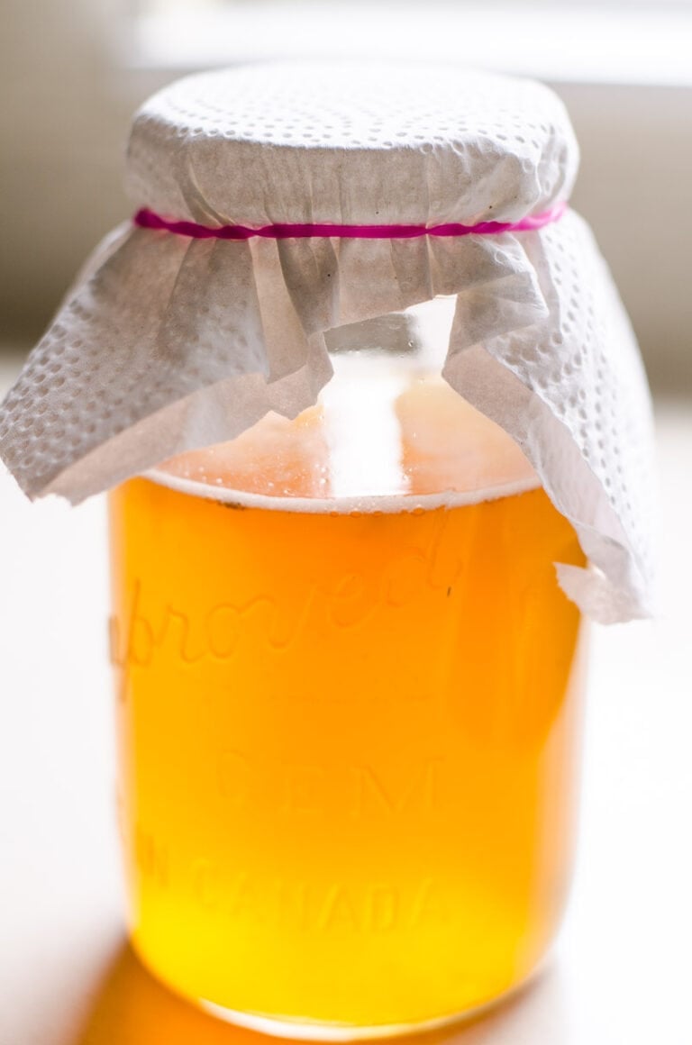 How to Make Kombucha Scoby - iFoodReal.com