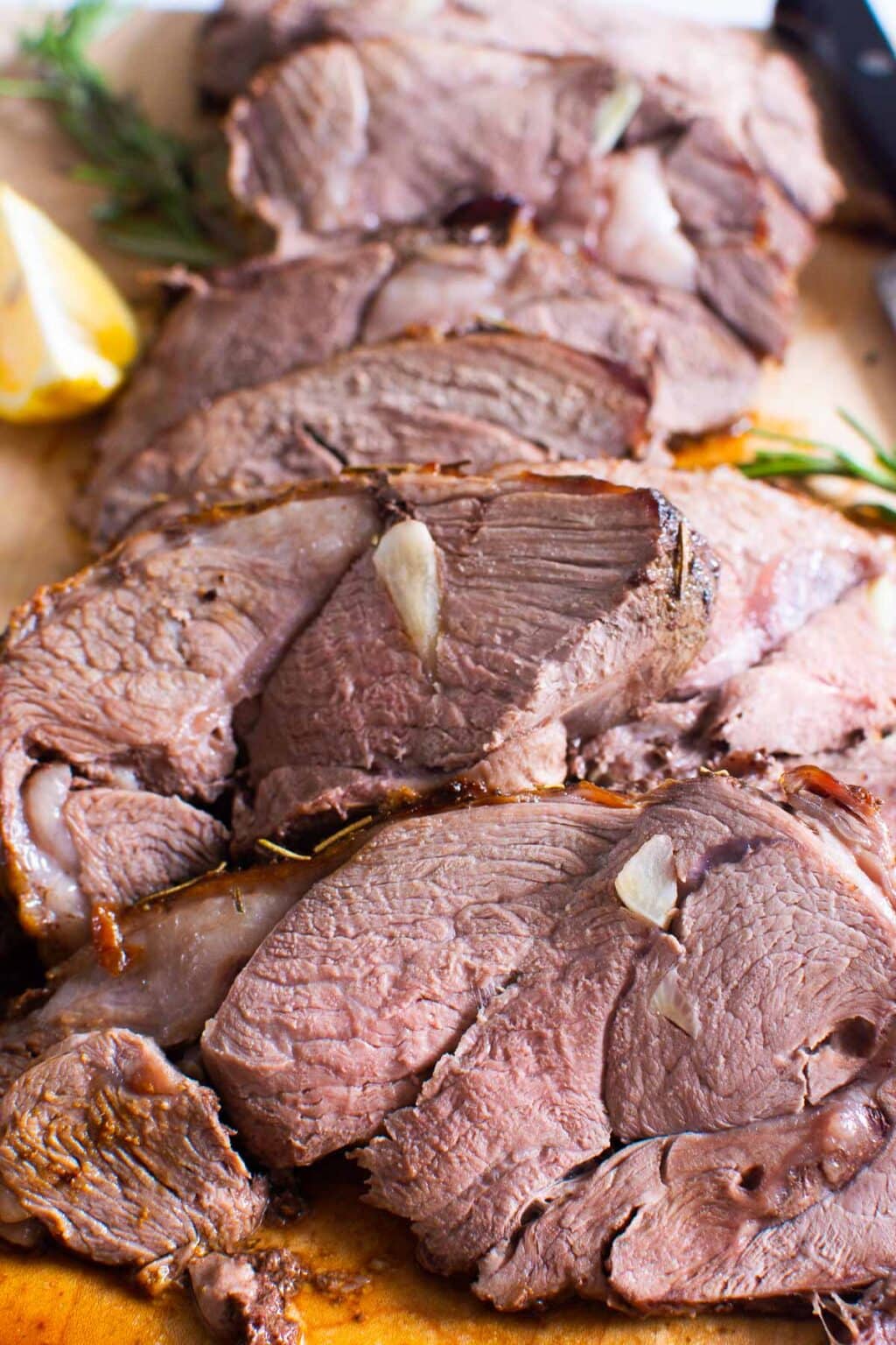 Roasted Boneless Leg of Lamb Recipe - iFoodReal.com