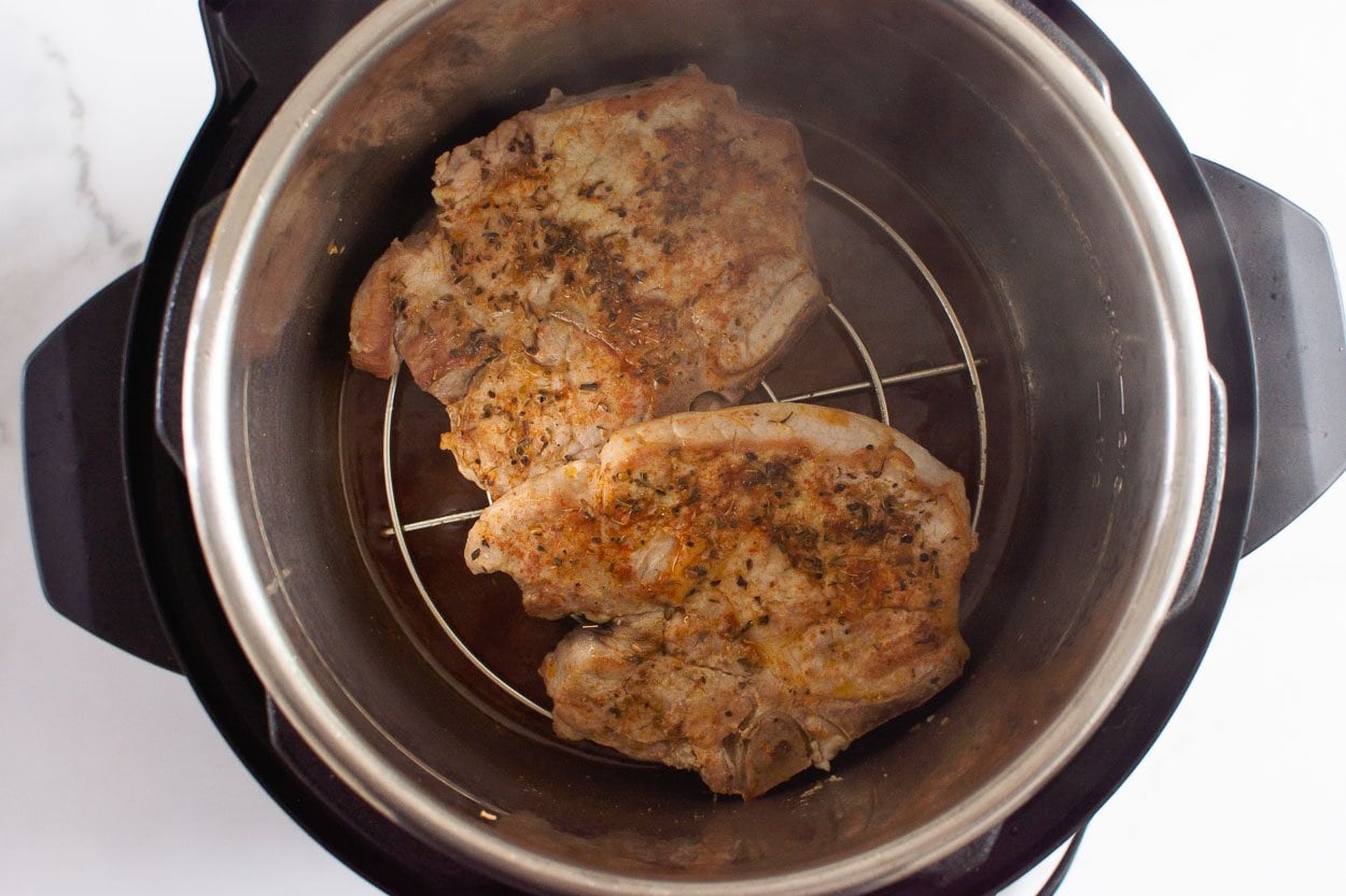 Instant Pot Pork Chops {Easy, Juicy, Tender!} - iFOODreal.com