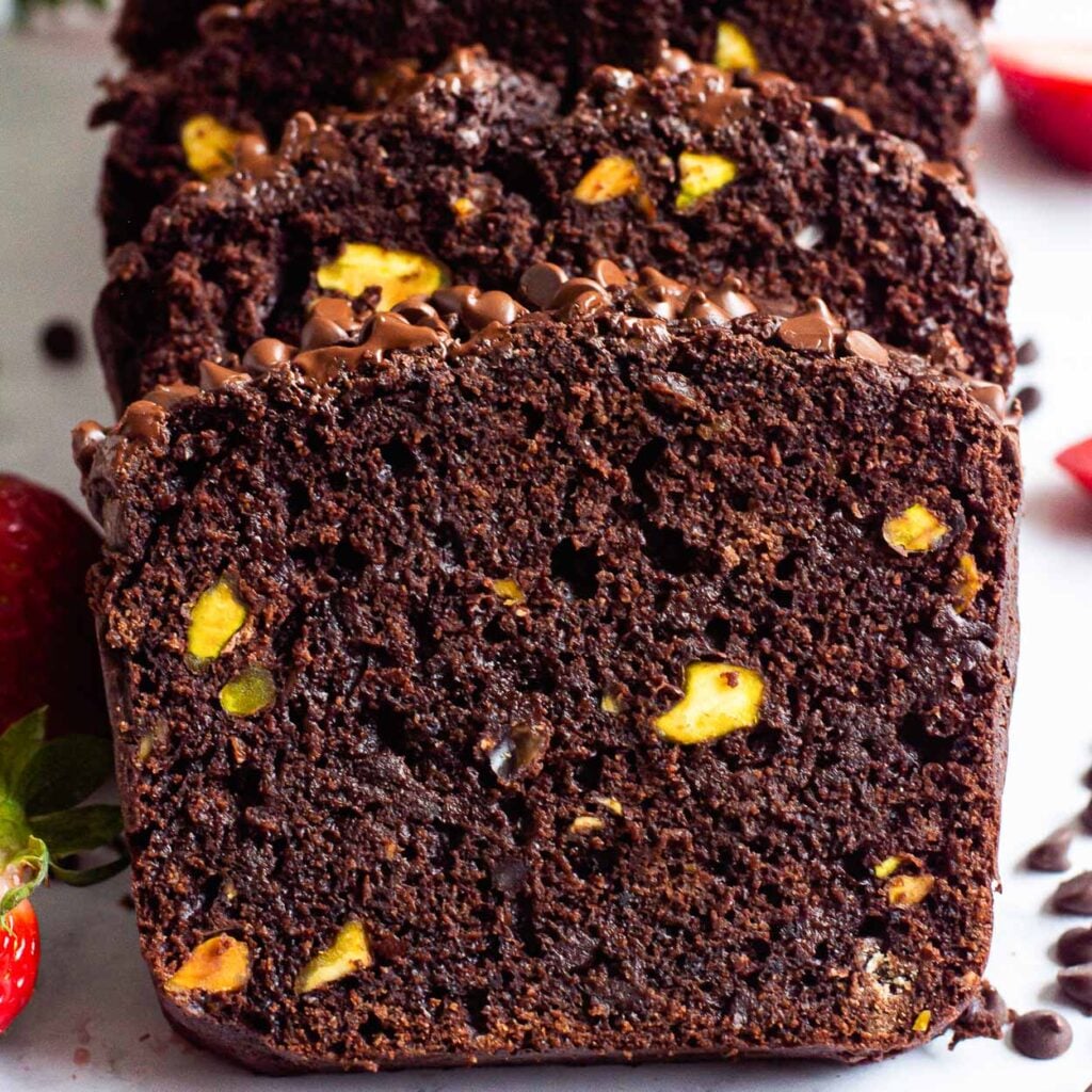Healthy Chocolate Bread - iFoodReal.com