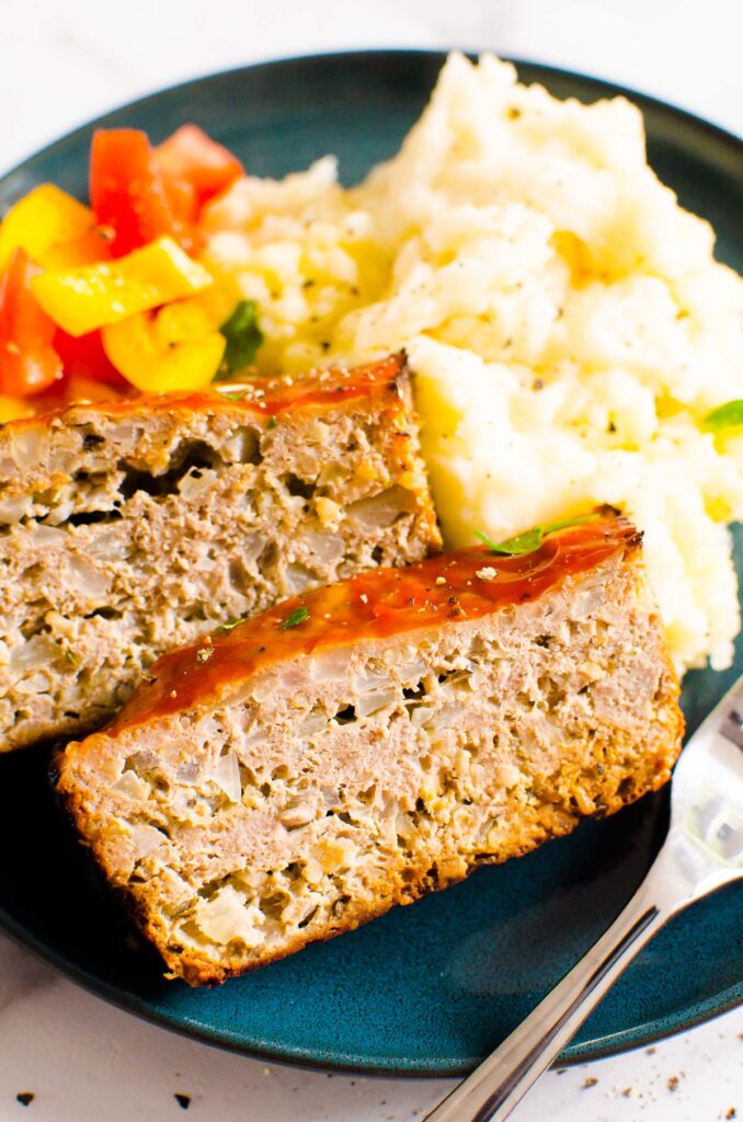 Ground Turkey Meatloaf - iFoodReal.com