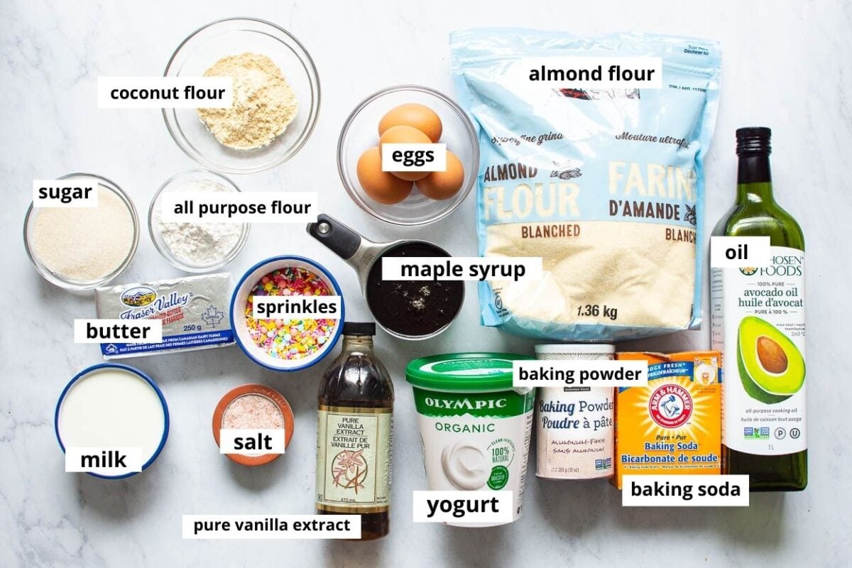 Best Gluten Free Healthy Birthday Cake - iFoodReal.com