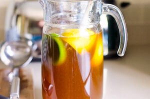 Healthy Iced Tea with Lemon and Lime - iFoodReal.com