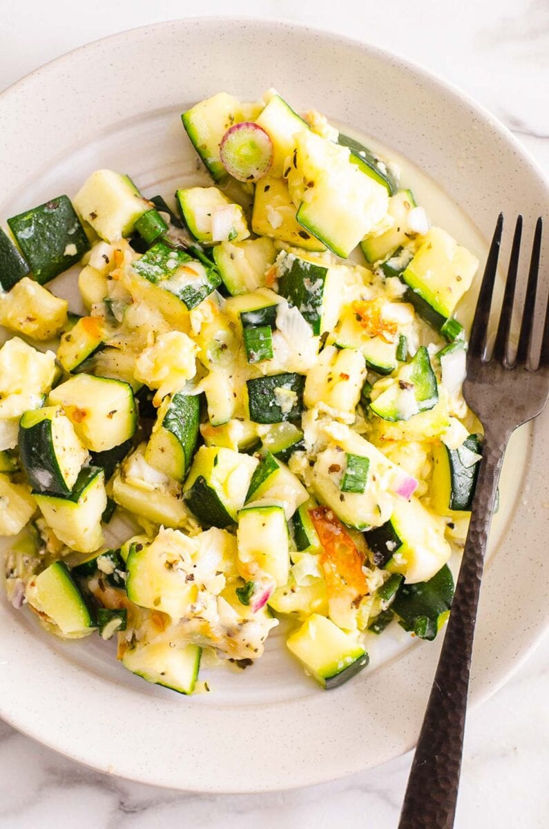 Healthy Zucchini Casserole Recipe - iFoodReal.com