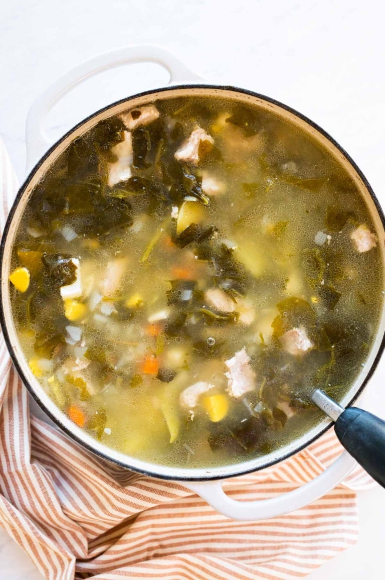 Green Borscht (Sorrel Soup) - iFoodReal.com