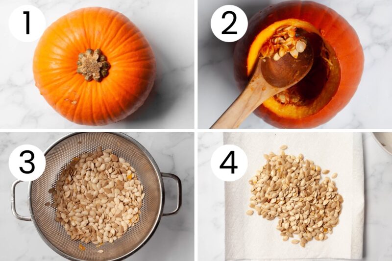 Air Fryer Pumpkin Seeds - iFoodReal.com