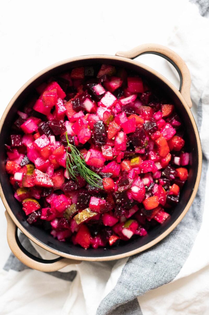 Vinegret Salad - iFoodReal.com