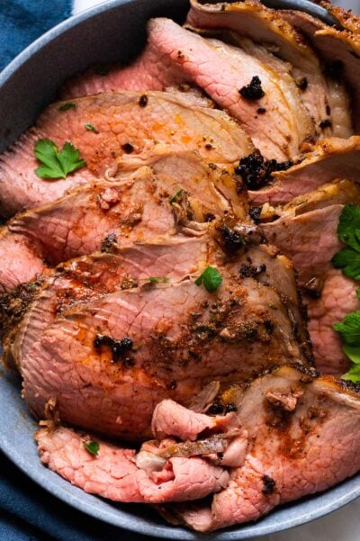 Tender Eye of Round Roast Beef Recipe - iFoodReal.com