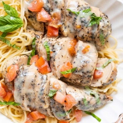 Creamy Instant Pot Italian Chicken Breasts - iFoodReal.com