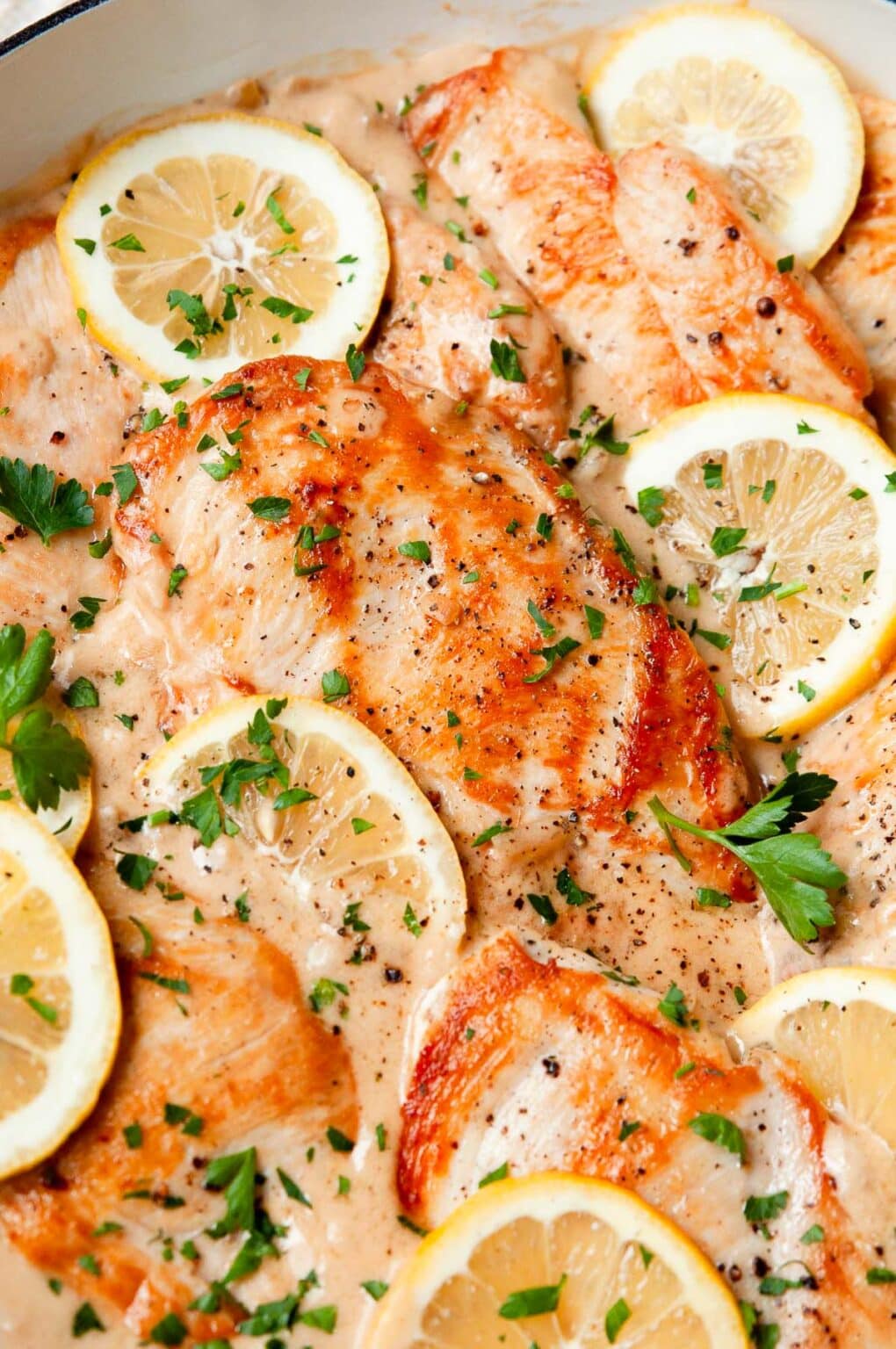 Lemon Garlic Chicken Recipe - iFoodReal.com