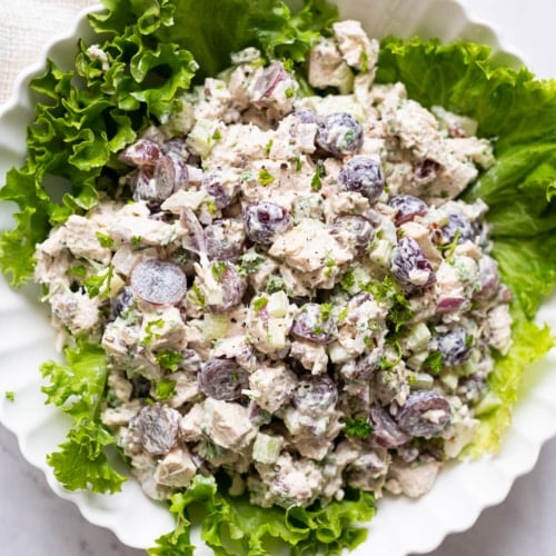 Classic Chicken Salad Recipe - iFoodReal.com