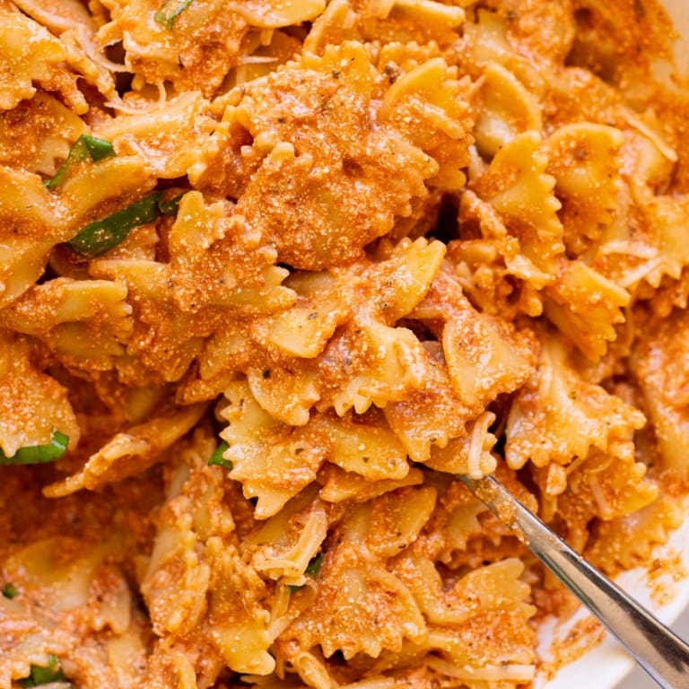 Cottage Cheese Pasta - iFoodReal.com