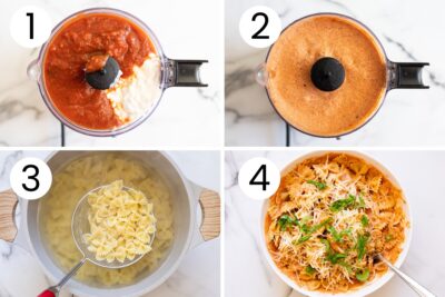 Cottage Cheese Pasta - iFoodReal.com