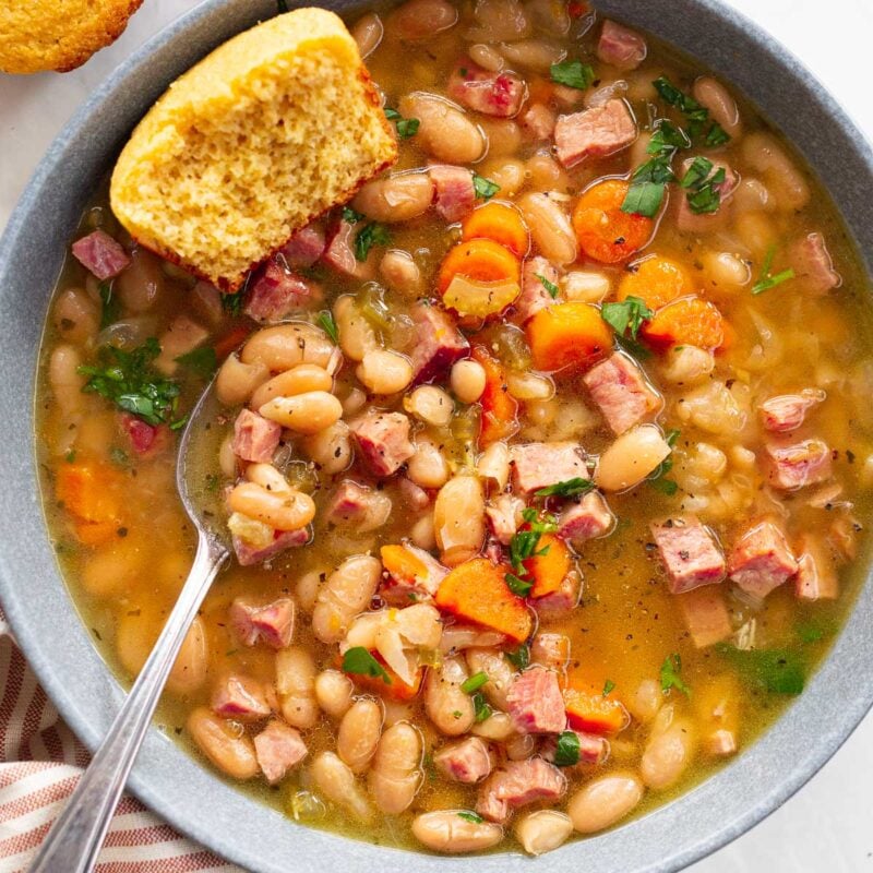 Instant Pot Ham And Bean Soup