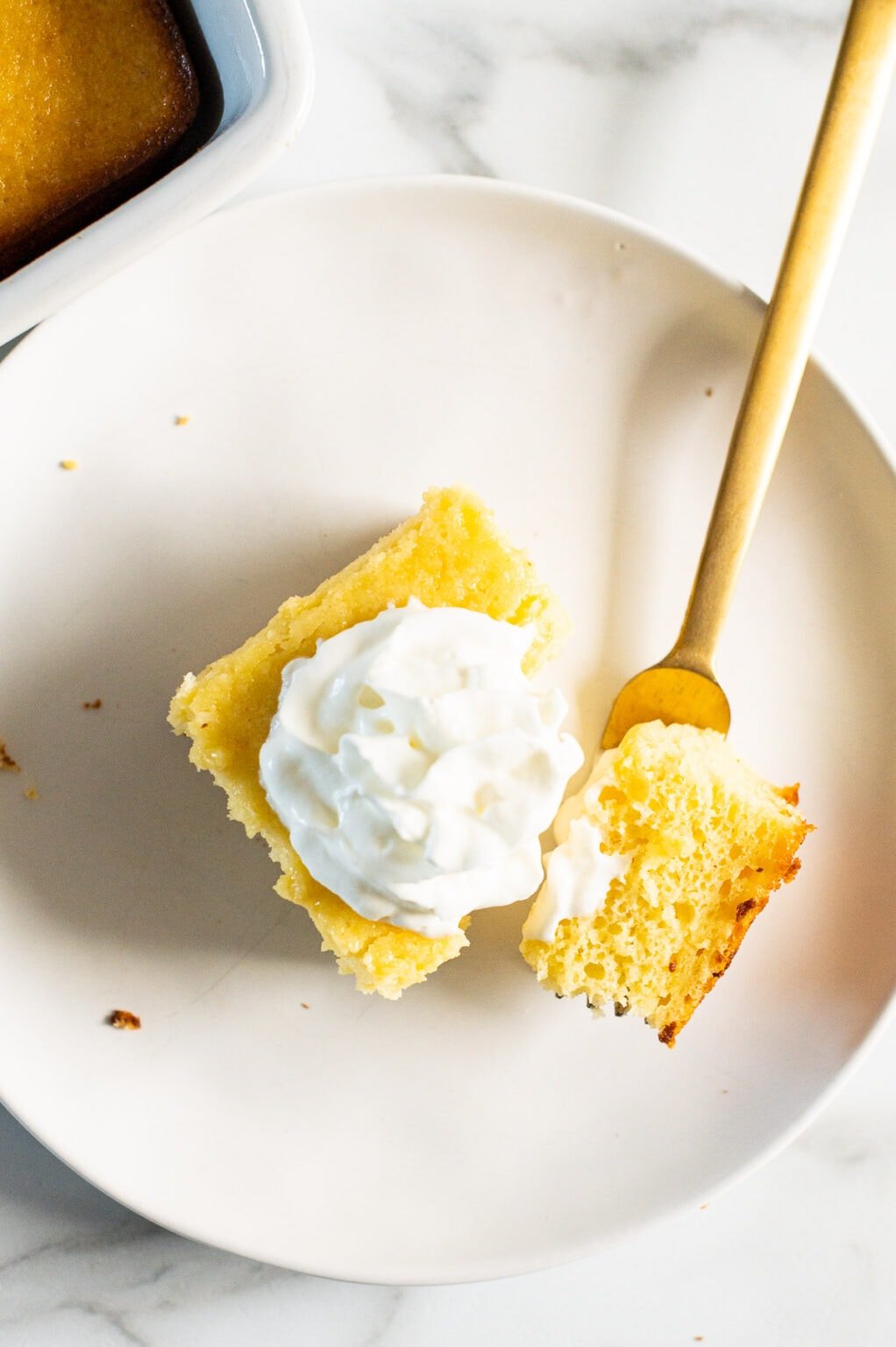 Greek Yogurt Cake (Only 5 Ingredients) - iFoodReal.com