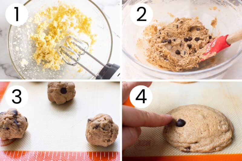 Healthy Chocolate Chip Cookies (Easy Recipe) - iFoodReal.com
