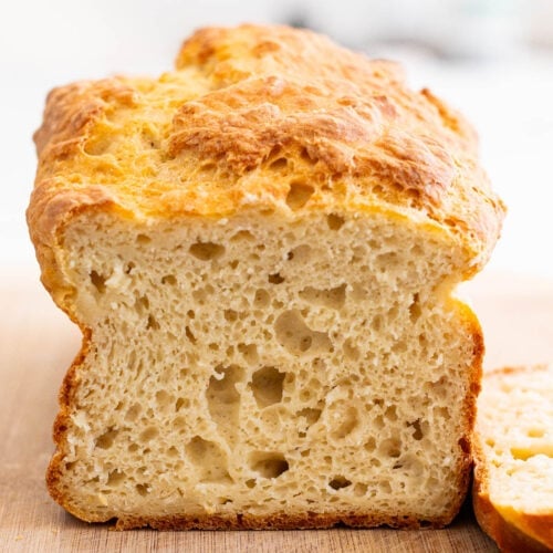 High Protein Greek Yogurt Bread (3 or 5 Ingredients) - iFoodReal.com