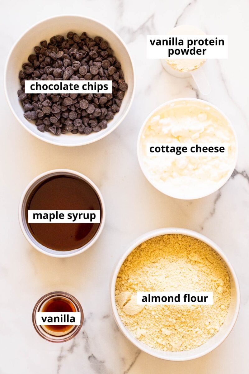 Cottage Cheese Cookie Dough - iFoodReal.com