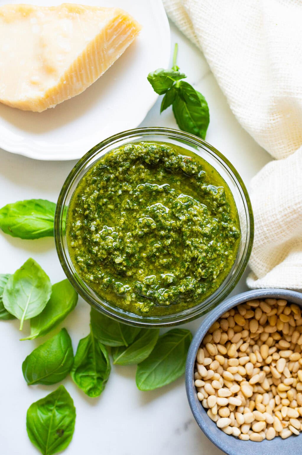 Basil Pesto Recipe - iFoodReal.com