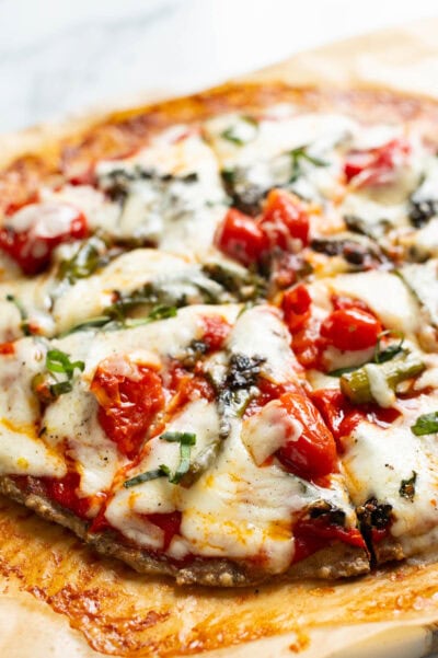Chicken Crust Pizza - iFoodReal.com