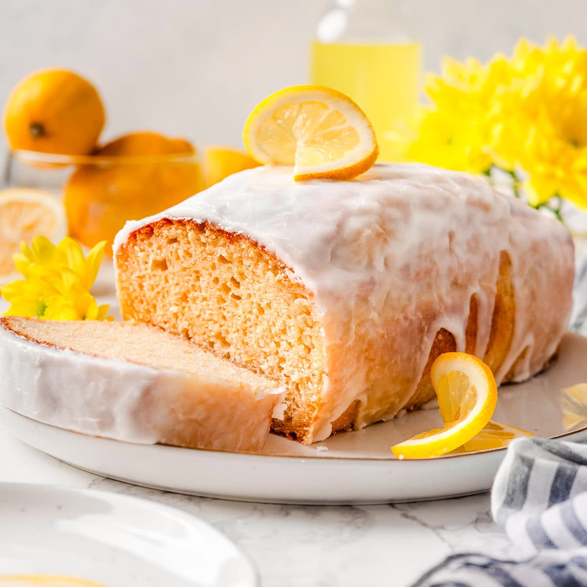 Greek Yogurt Cake (Only 5 Ingredients) - iFoodReal.com