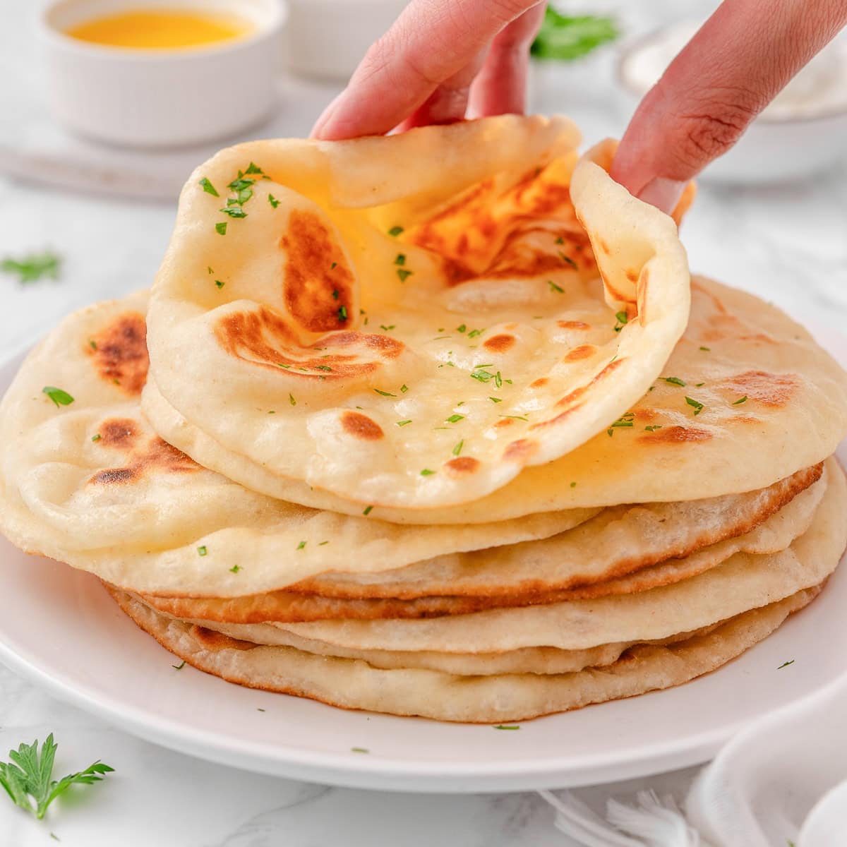 High Protein Greek Yogurt Bread (3 or 5 Ingredients) - iFoodReal.com