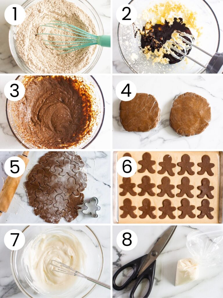 Healthy Gingerbread Cookies (Soft and Chewy) - iFoodReal.com
